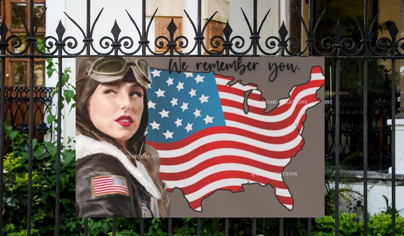 Designer Banner Flag - "we Remember You" - Flag for Memorial Day ...
