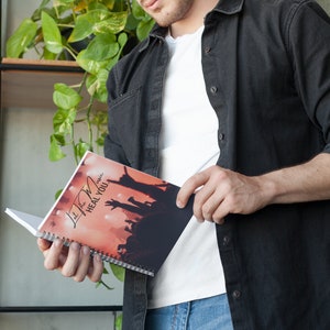 Spiral Notebook "let the Music Heal You," 118 Ruled Line Pages Designer ...