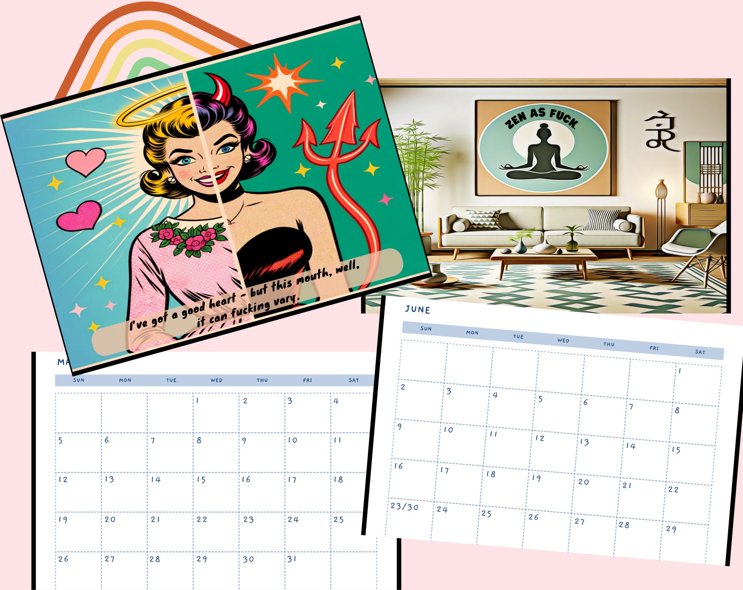 2024 Digital Calendar - Year of Bold Living (explicit Content ...