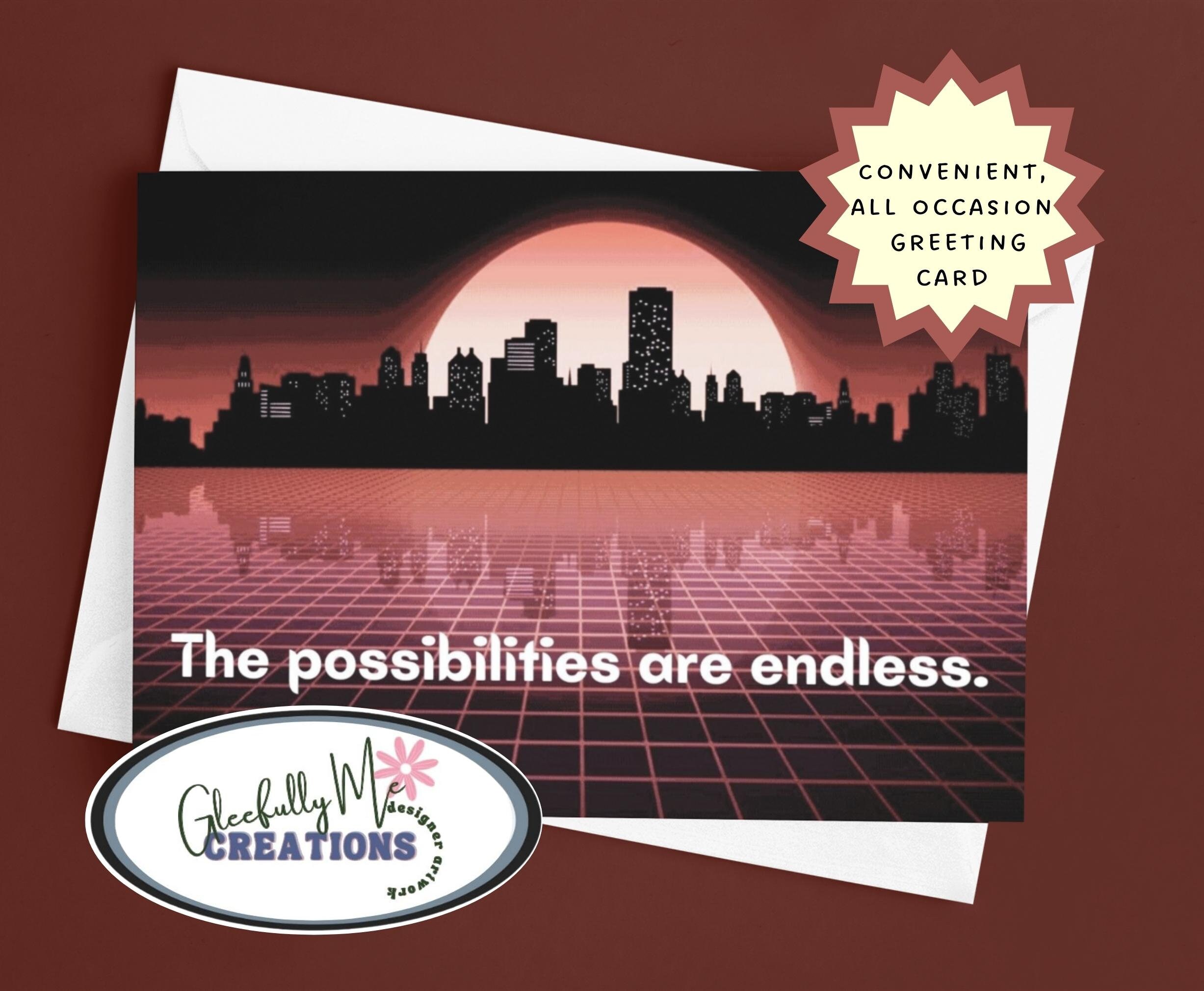 Downloadable Endless Opportunities All Occasion Greeting Card ...