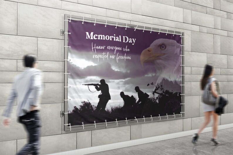 Digital Downloadable Memorial Day Poster, Honor Everyone Who Respected ...