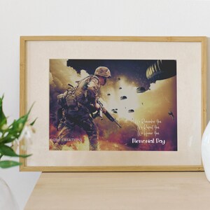 Digital Downloadable Memorial Day Wall Art, Printable We Remember You ...