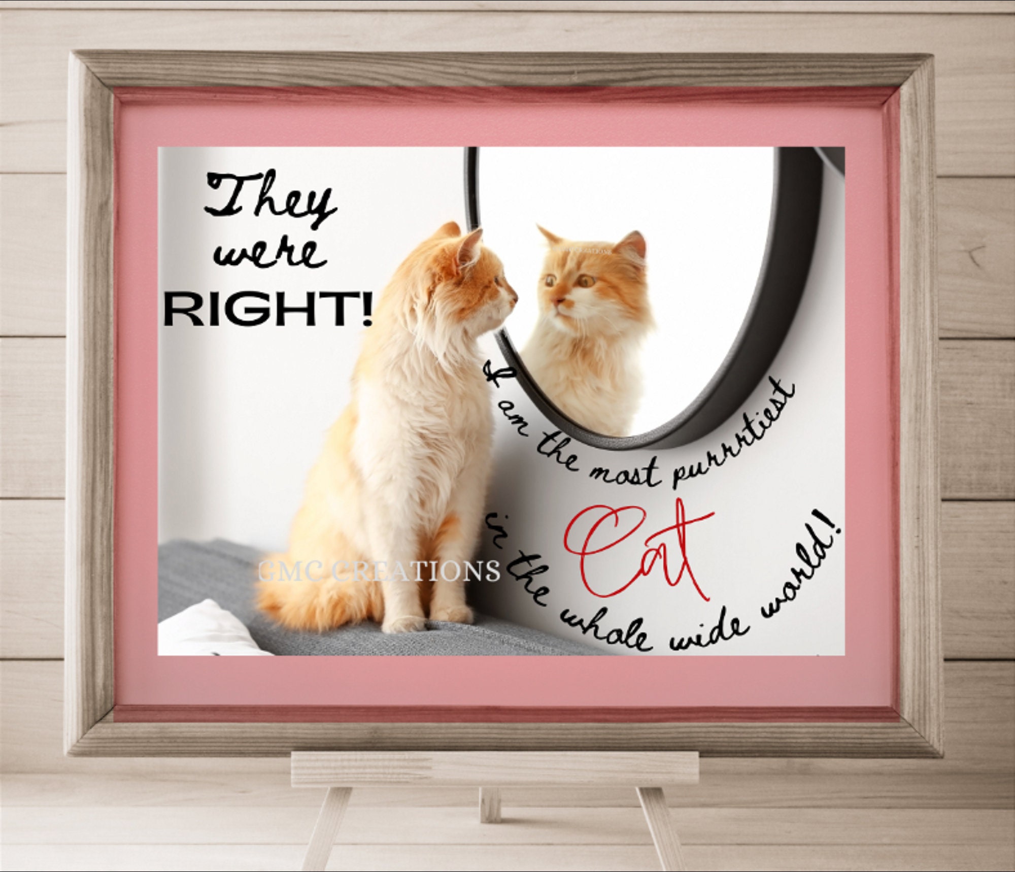 Digital Downloadable Cat Print, Instant Download Printable Cat Poster ...