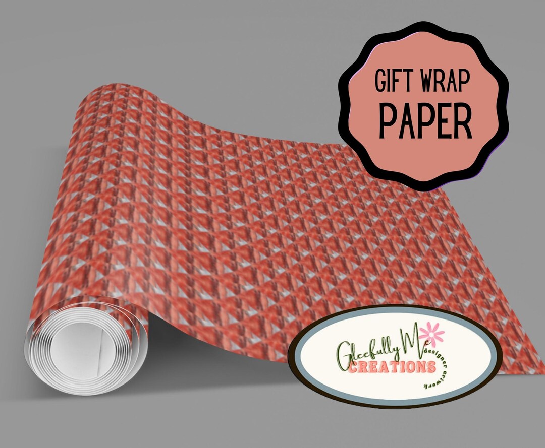 Premium Gift Wrapping Paper Rolls, Geometric Pattern Design, 1pc, 20 ...