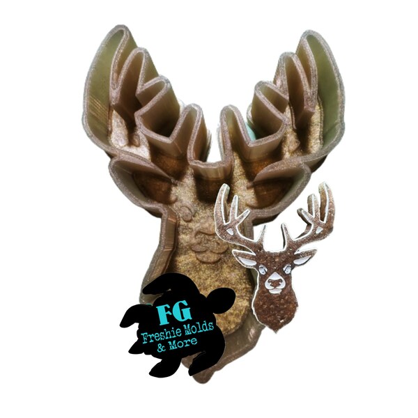 Deer Mold - Etsy