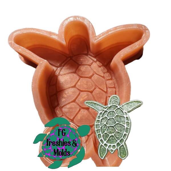 Turtle Silicone Freshie - Etsy