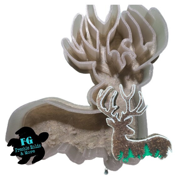 Deer Mold - Etsy