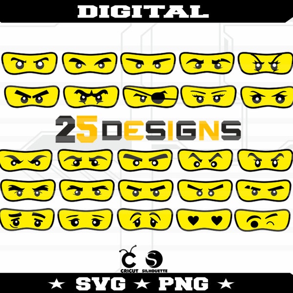 Ninjago Eyes - Etsy