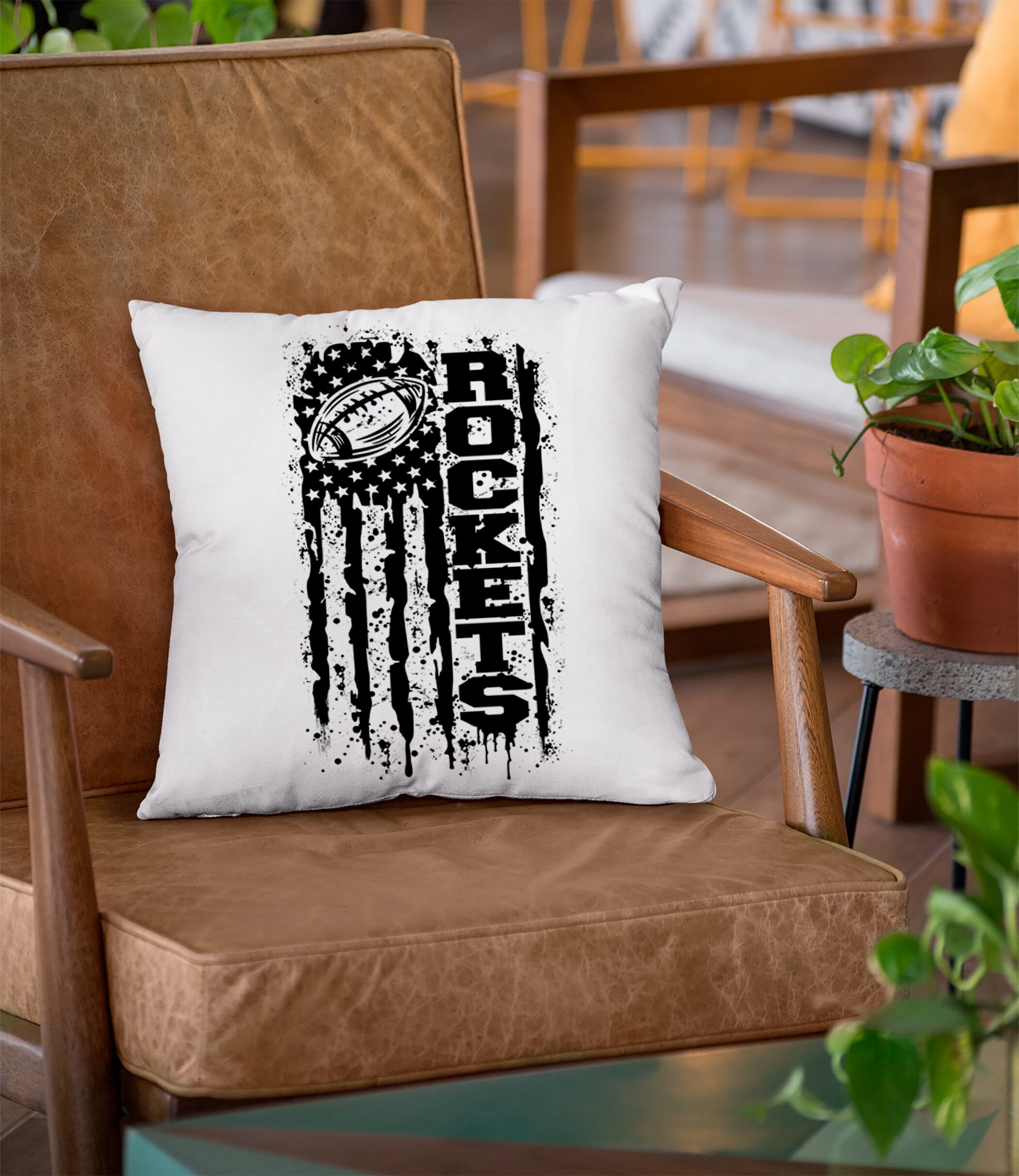 Rockets Football Svg File - Etsy