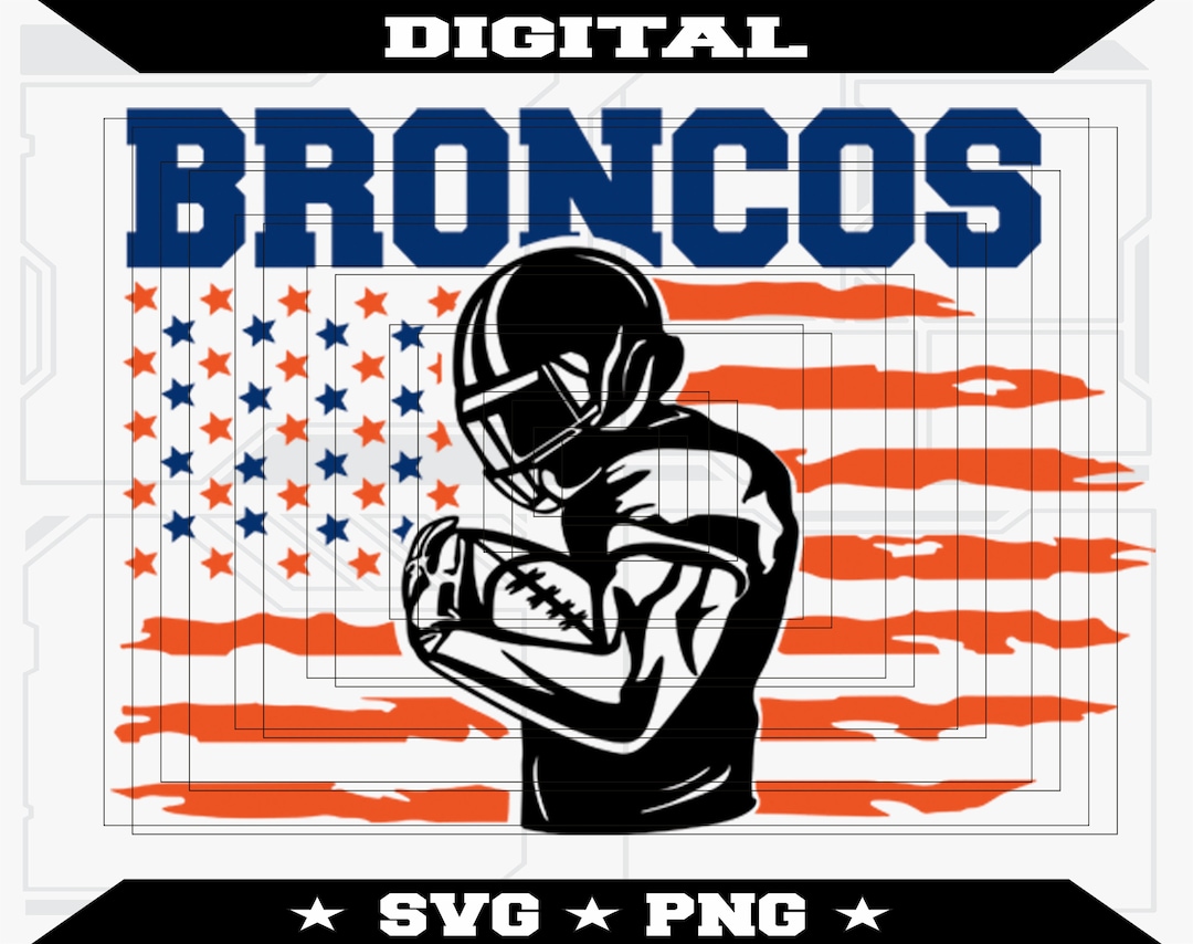 Broncos Svg File - Etsy