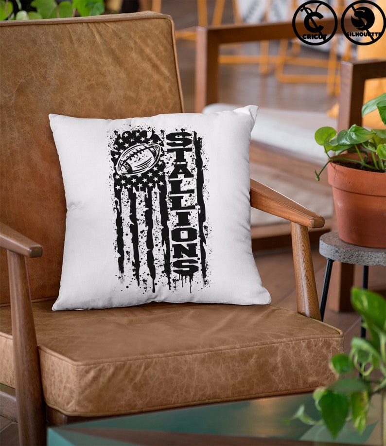 Stallions Football Svg File - Etsy