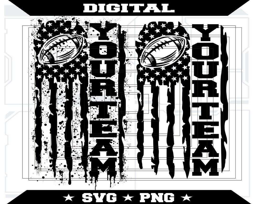 Your Team Football Svg File - Etsy