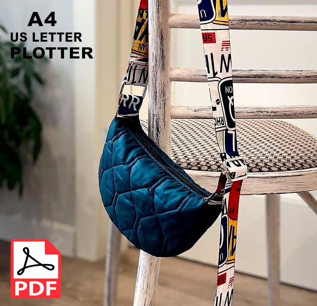 Crescent Shoulder Bag Sewing Pattern for Beginners-experts With PDF ...