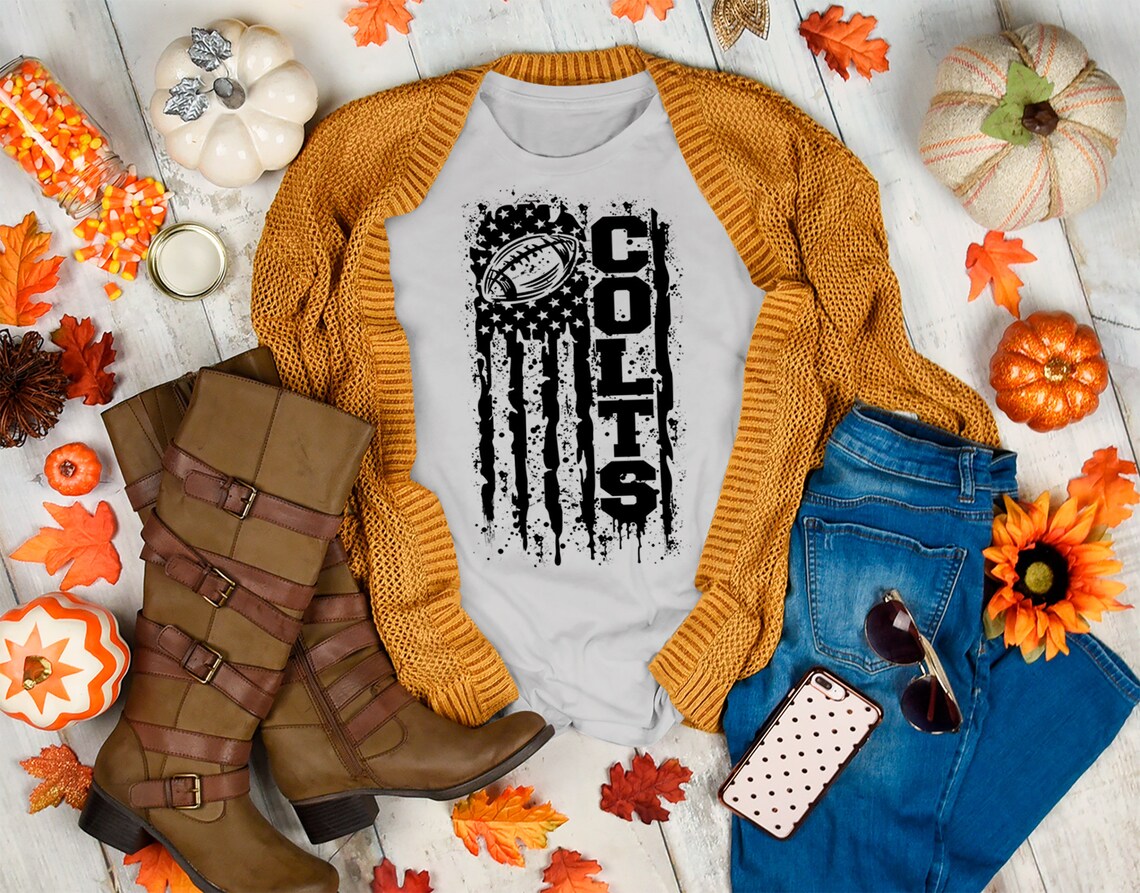 Colts Football Svg File - Etsy