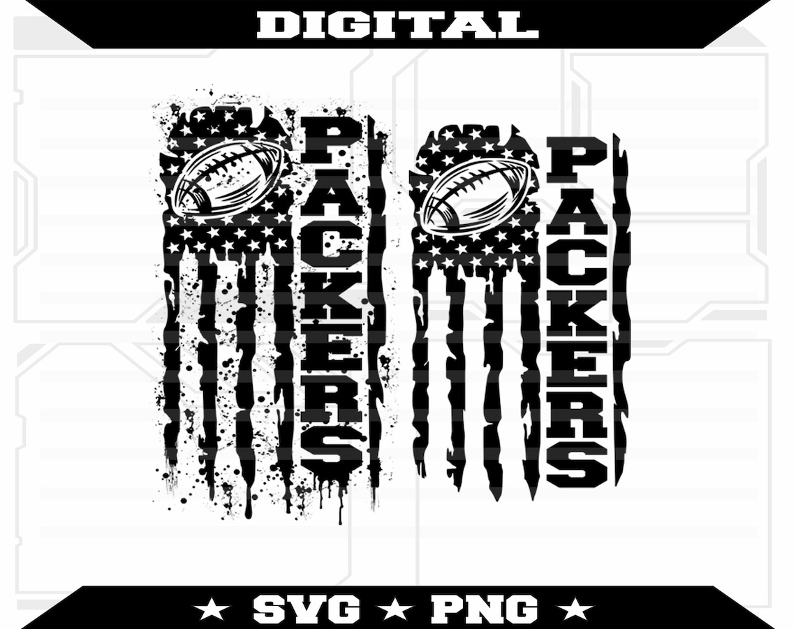 Packers Football Svg File - Etsy