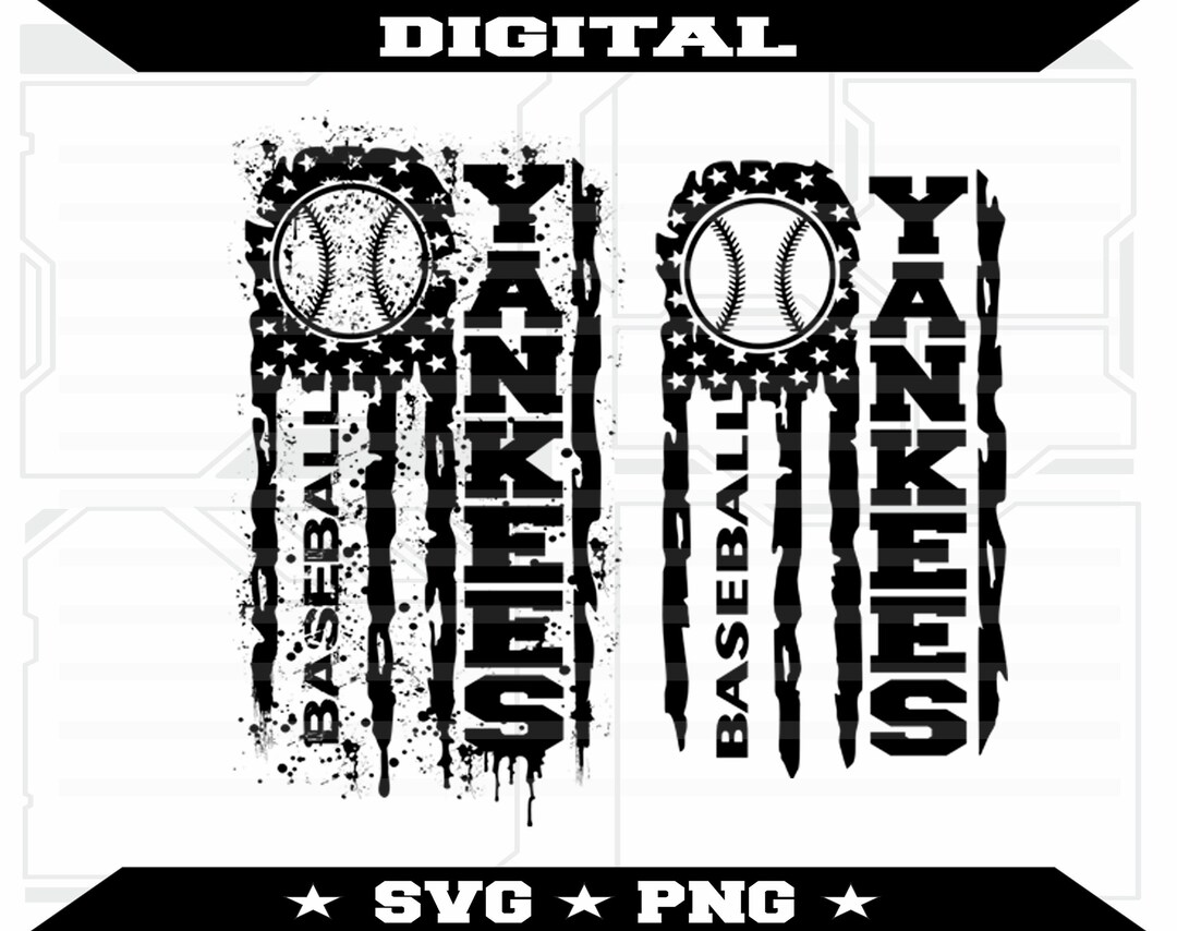 Yankees Baseball Svg File - Etsy