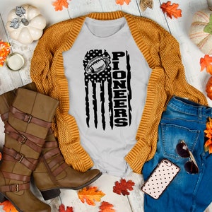 Pioneers Football Svg File - Etsy