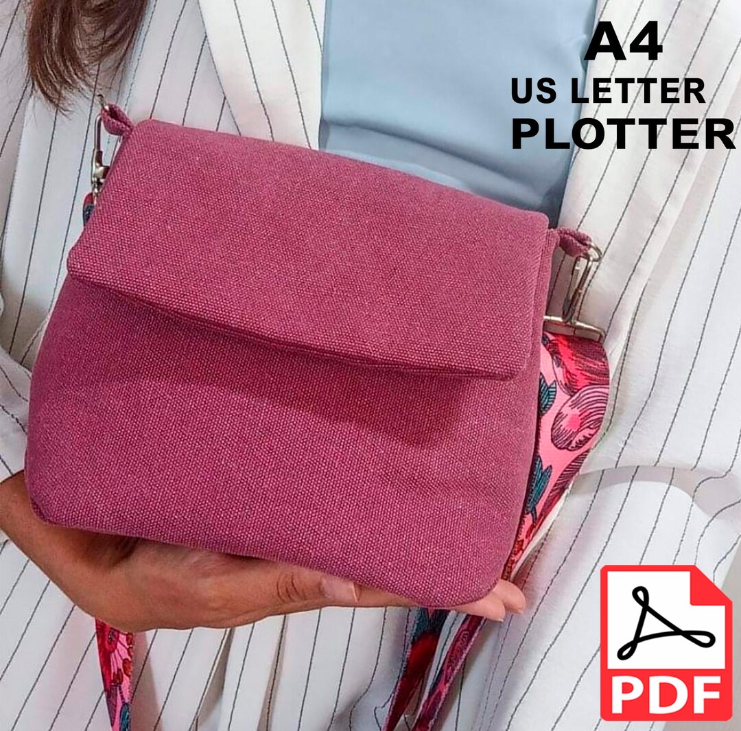 Crossbody Bag SEWING PATTERN, Easy Bag Pattern, Shoulder Bag Pattern - Etsy