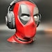 Life Size Painted Deadpool Headphone Stand Prop 3D Printed Headphone ...