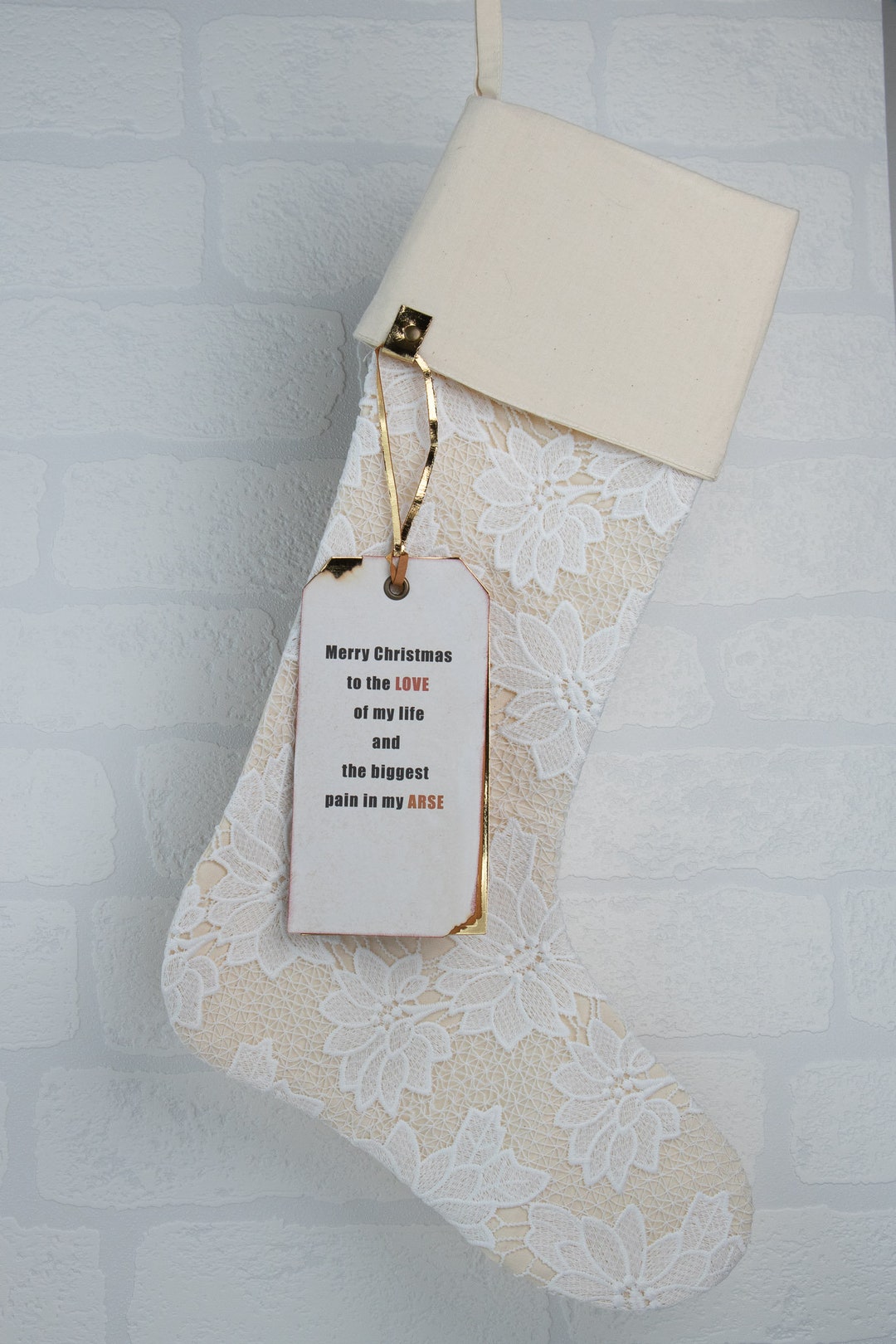 Funny Christmas Stocking Gift - Etsy