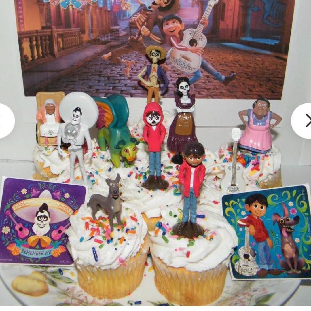 Disney Wreck-it Ralph Breaks the Internet Deluxe Cake Toppers Cupcake ...