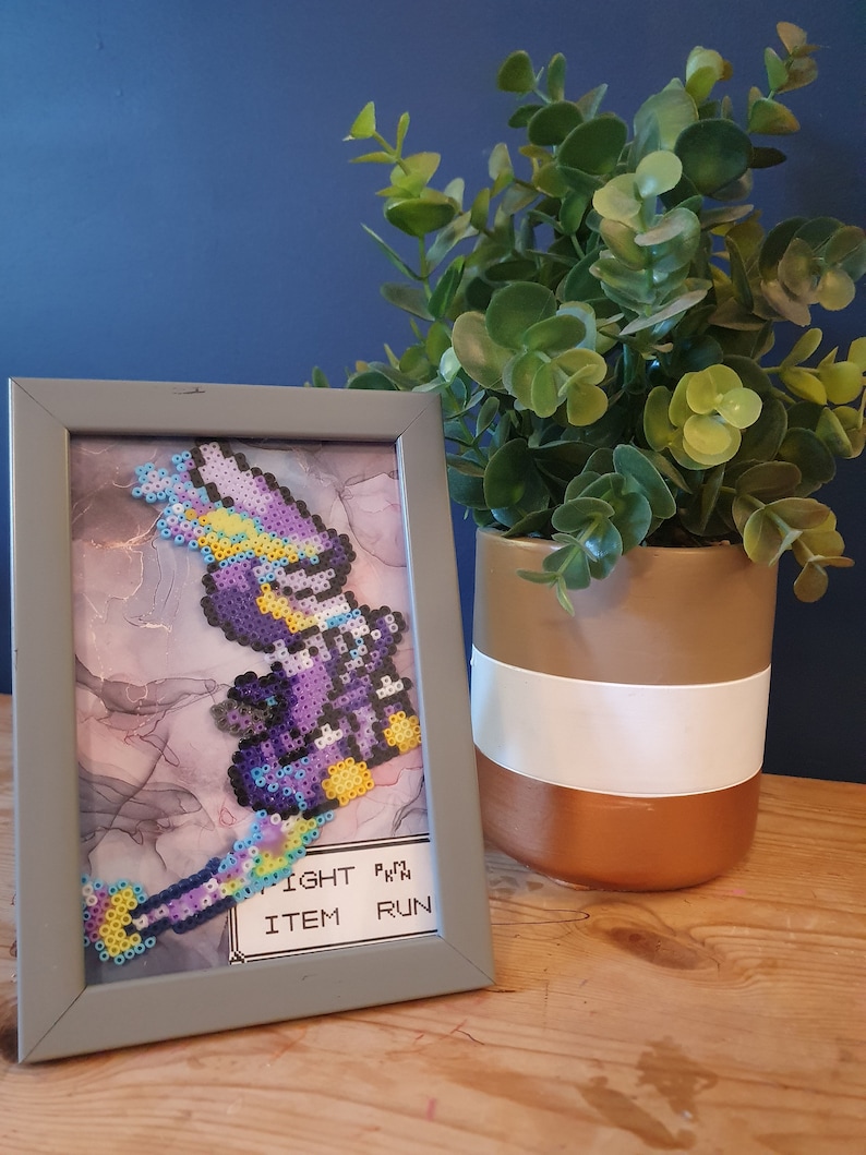 Handmade Miraidon Pokémon Pixel Art Framed Picture With TCG Card - Etsy UK