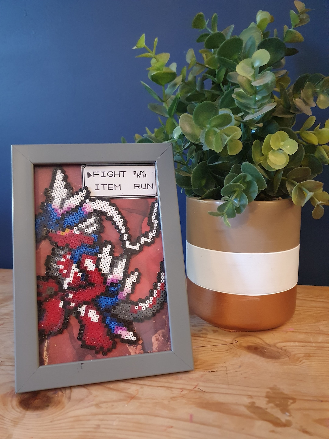 Handmade Koraidon Pokémon Pixel Art Framed Picture With TCG Card - Etsy UK