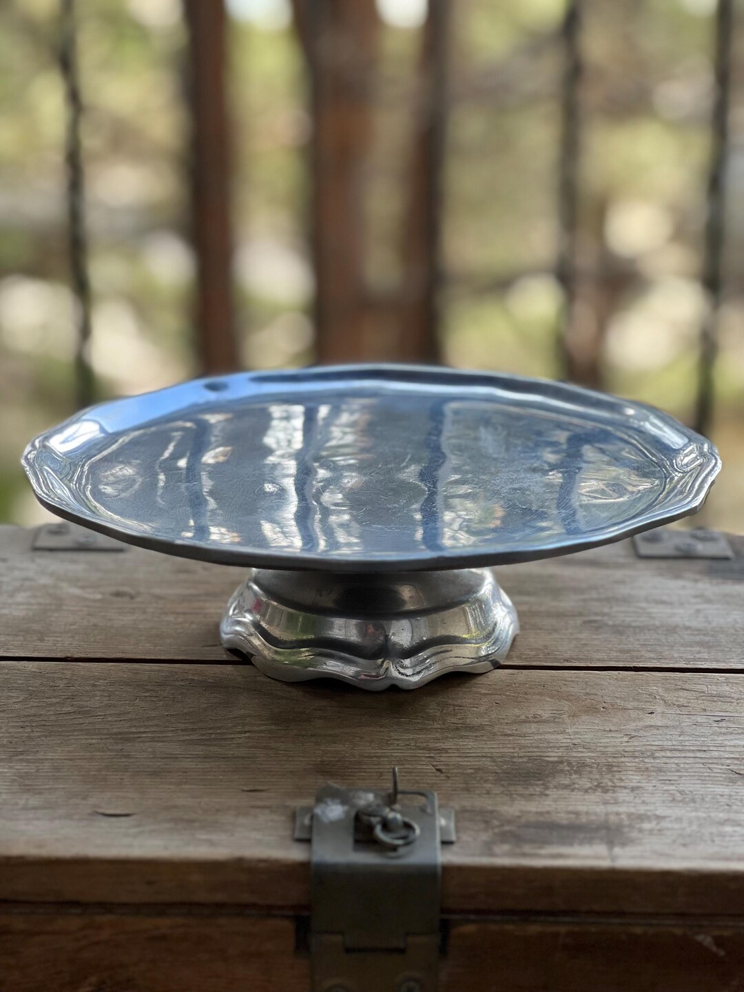 Wilton RWP Armetale Queen Anne Cake Stand - Etsy