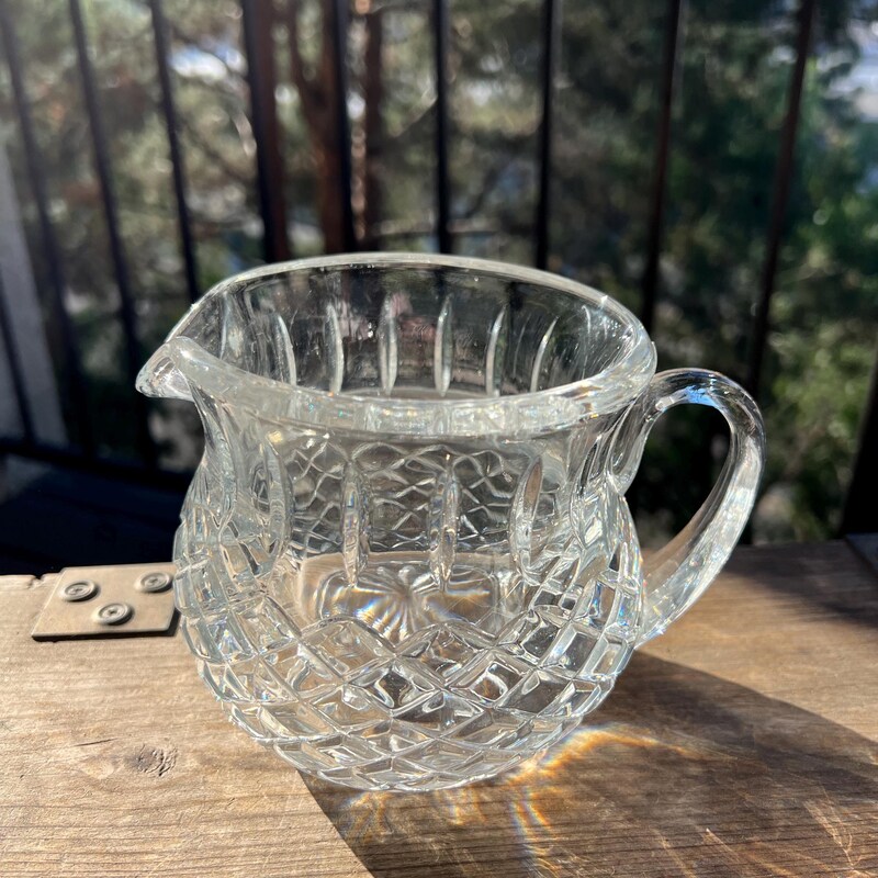 Crystal Pitcher - Etsy