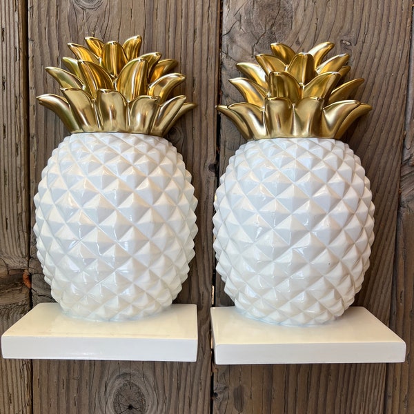Pineapple Bookends - Etsy
