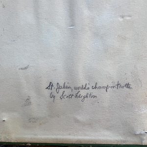 Scott Leighton Print st Julian, Worlds Champion Trotter - Etsy