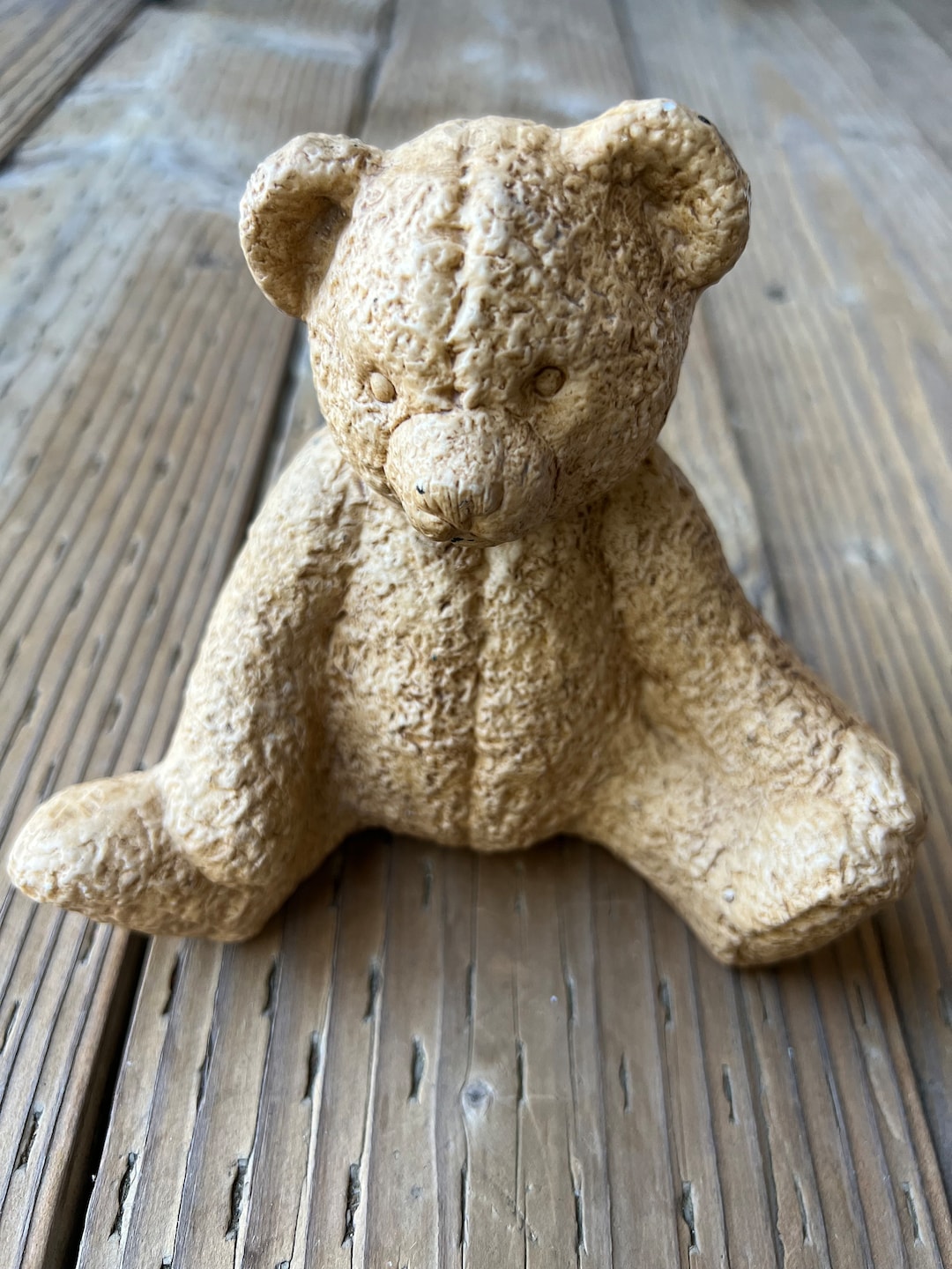 Vintage Style Ceramic Teddy Bear - Etsy