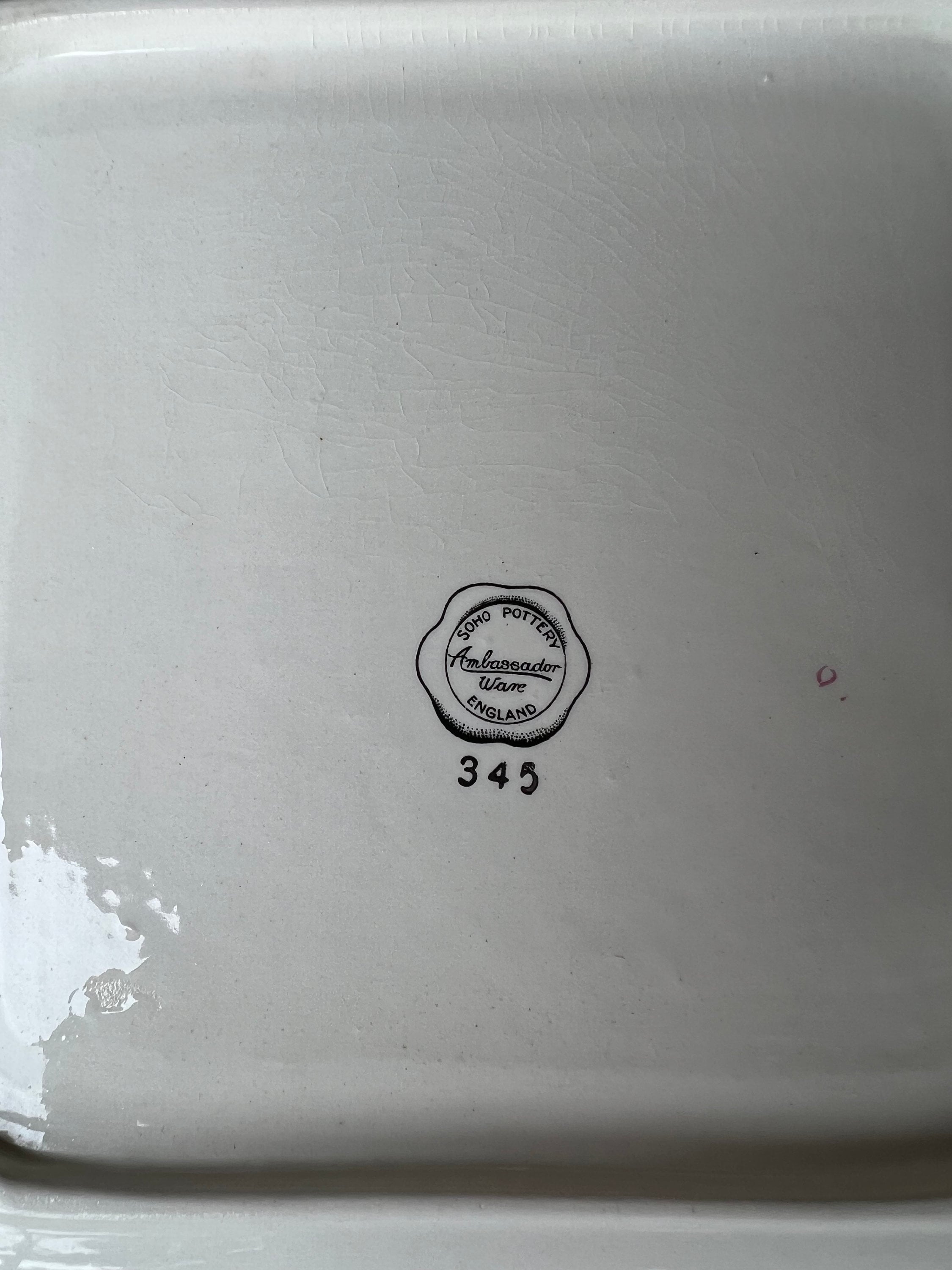 Soho Pottery Ambassador Ware Serving Tray - Etsy