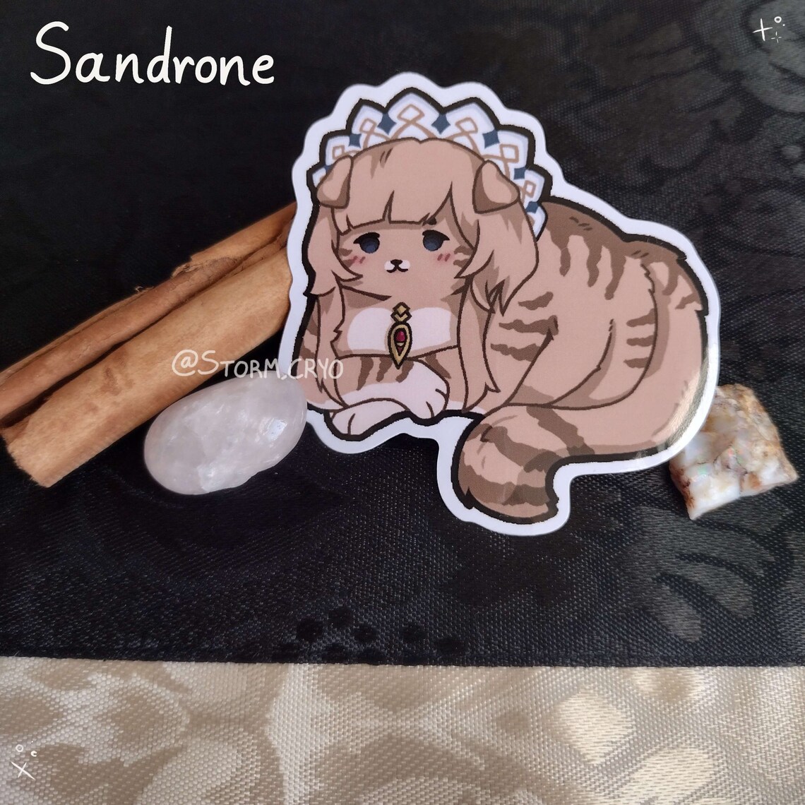 Fatui Harbingers Cats Genshin Impact Vinyl Stickers Il Dottore ...