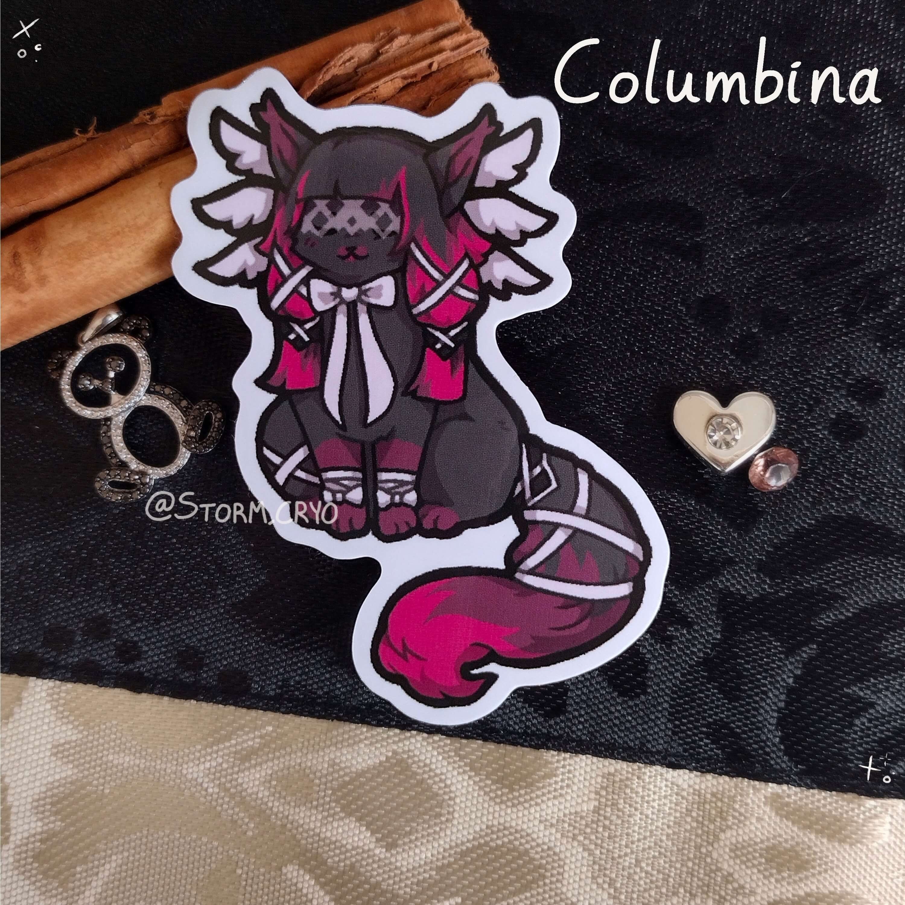 Fatui Harbingers Cats Genshin Impact Vinyl Stickers Il Dottore ...