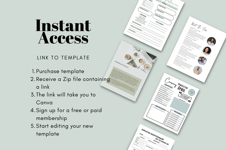 Employee Onboarding Template, HR Manual, New Employee Welcome Handbook ...