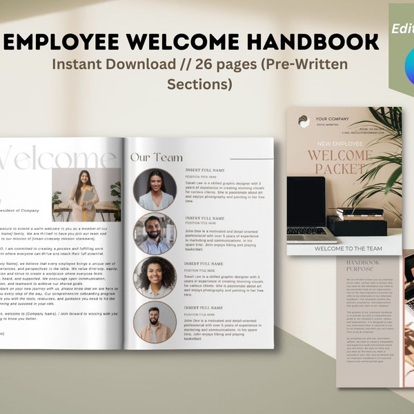Employee Welcome Onboarding Template - Etsy