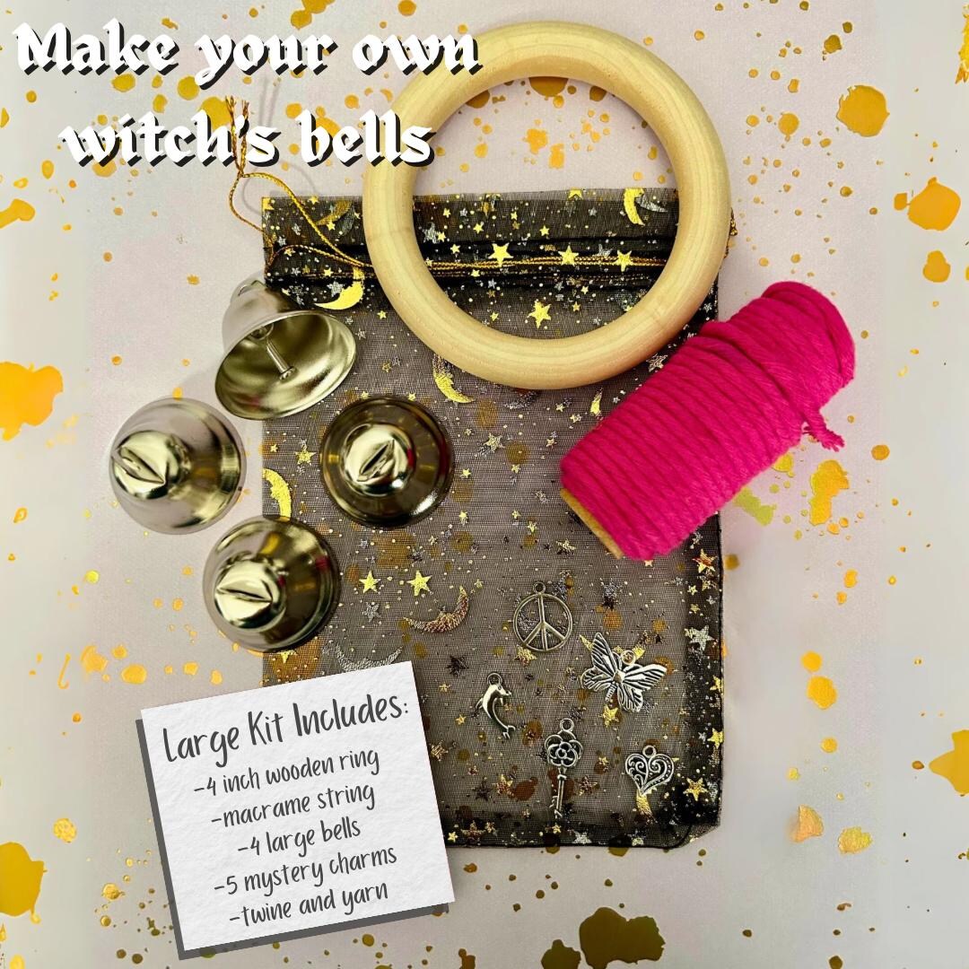 Make Your Own Witchs Bells Craft Kit - Etsy