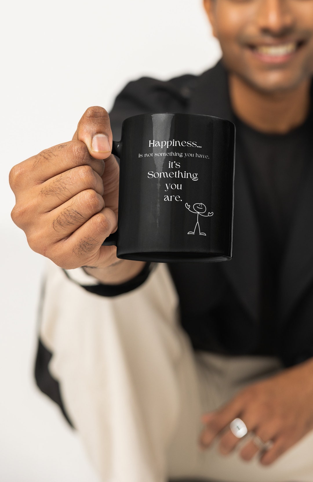 Happy Motivational Gift Mug, Get Well Soon Gift, Cheering up Mug, 11oz ...