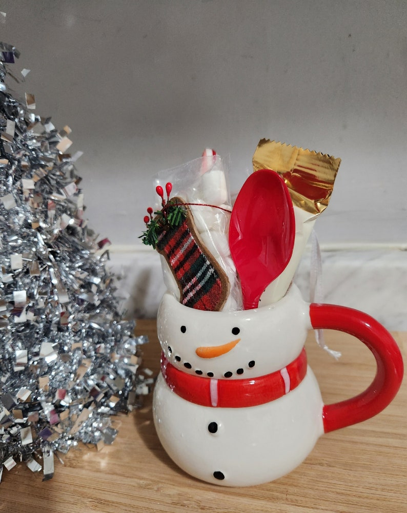 Hot Chocolate Mix Gift Mug Christmas Mug Gift Mug - Etsy