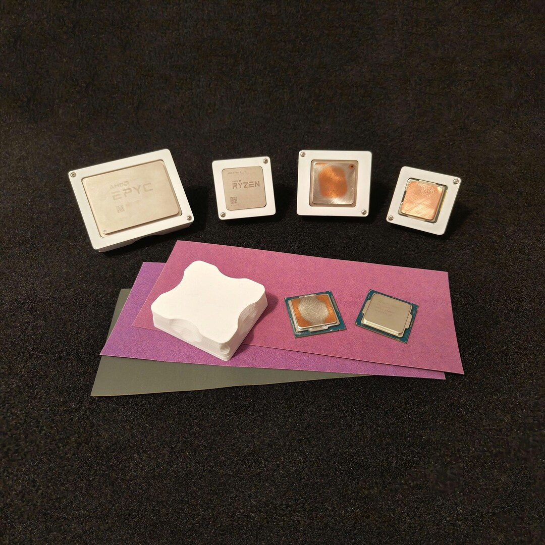 CPU Lapping Block - Etsy