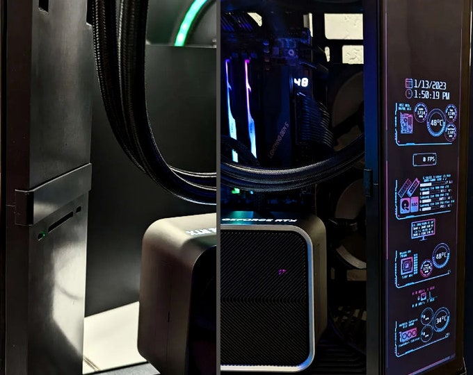 HYTE Y60 LCD Mount Backplate - 3D Printed - Etsy