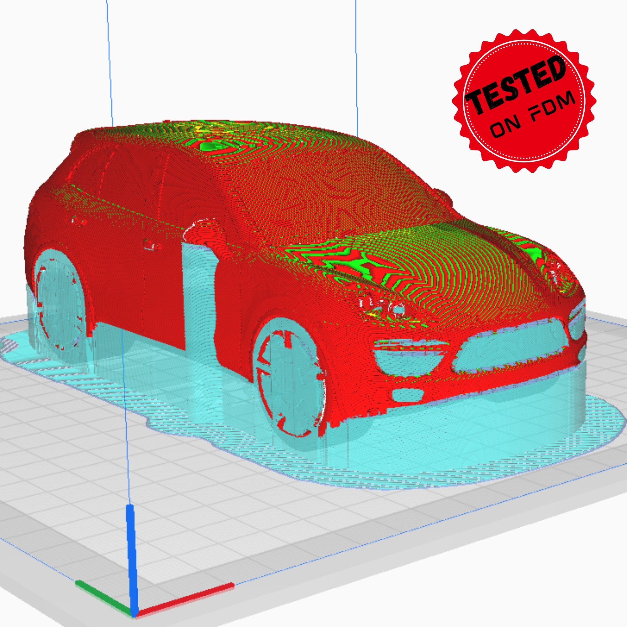 Porsche Cayenne Turbo SUV Stl File, Downloadable / Printable 3D Model ...