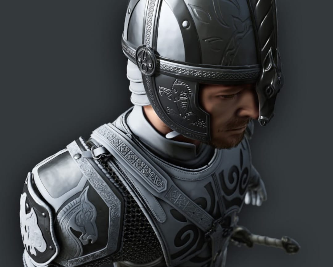 Helmet of Eomer, 3D STL Files, Lord of the Rings for 3D Printers, Lotr ...