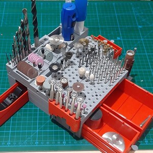 Dremel Bit Organizer, DIY Crafts, Dremel Bits Storage, Special Design ...