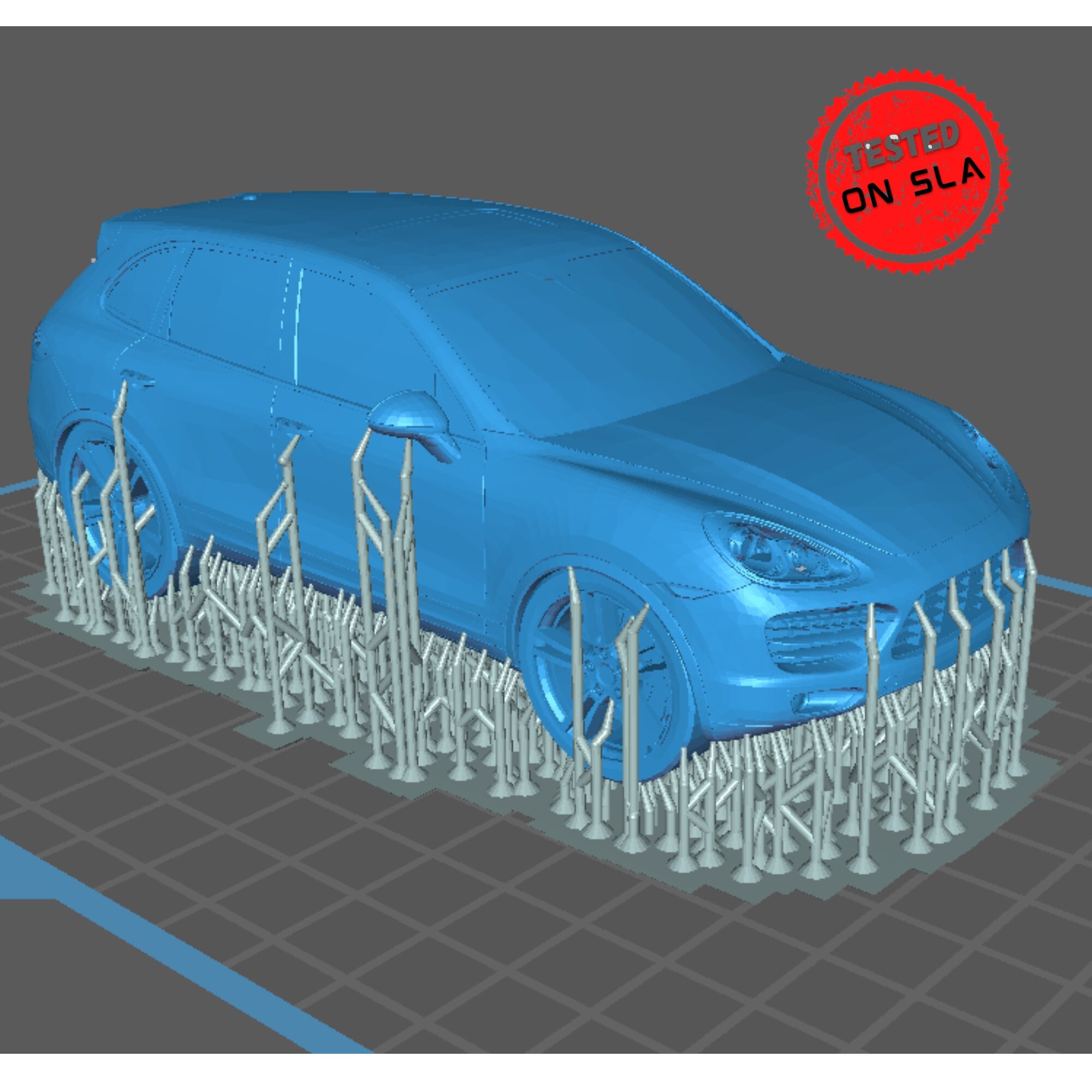 Porsche Cayenne Turbo SUV Stl File, Downloadable / Printable 3D Model ...