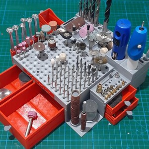 Dremel Bit Organizer, DIY Crafts, Dremel Bits Storage, Special Design, Bit Organizer, 230 EA ...