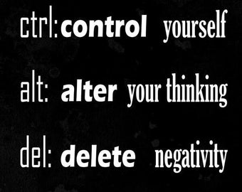 Ctrl Alt Del Quote - Etsy