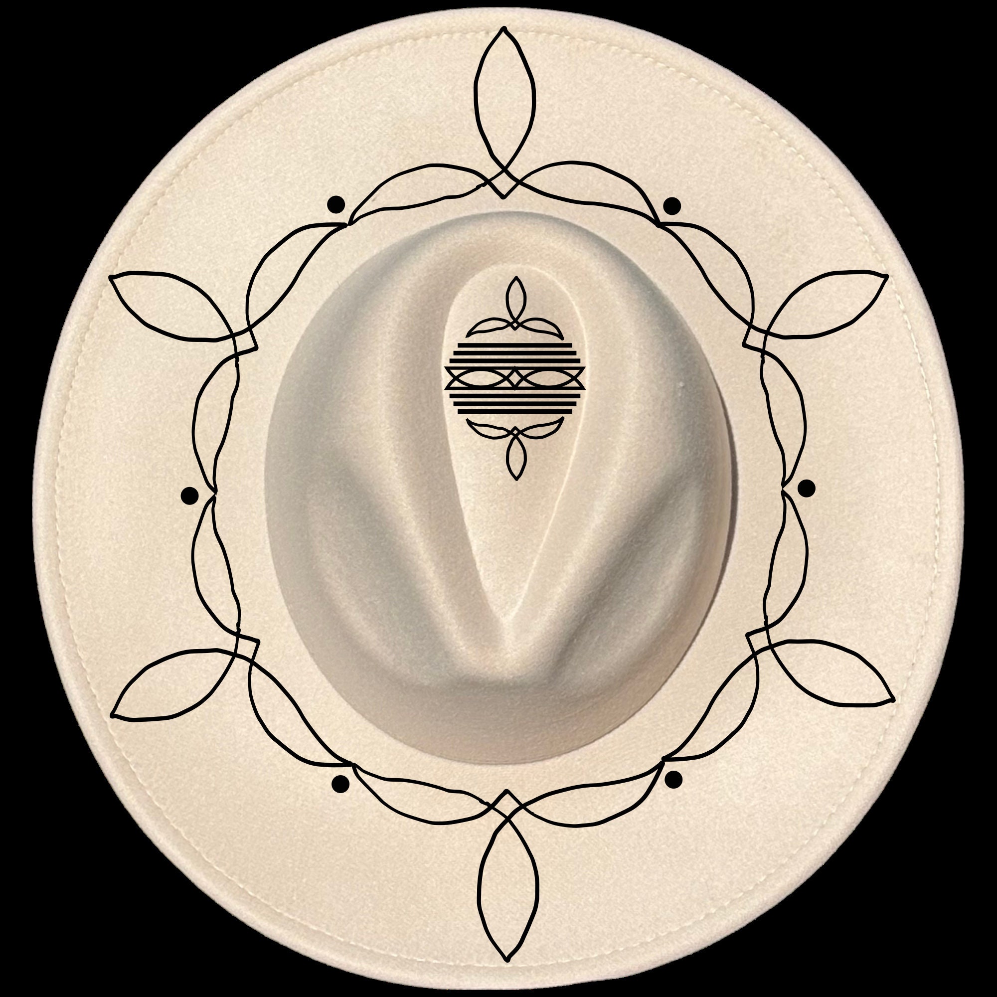 Western Boot Stitches Hat Burning Design, Cowboy Boots Stitching ...