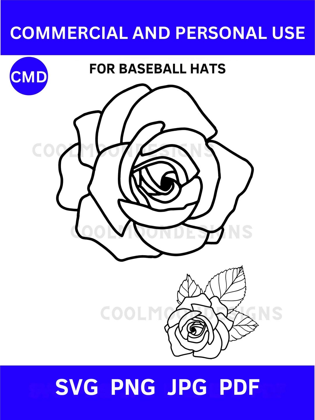 Giant Rose Baseball Hat Burning Design, Floral Ball Cap, DIY Pyrography ...